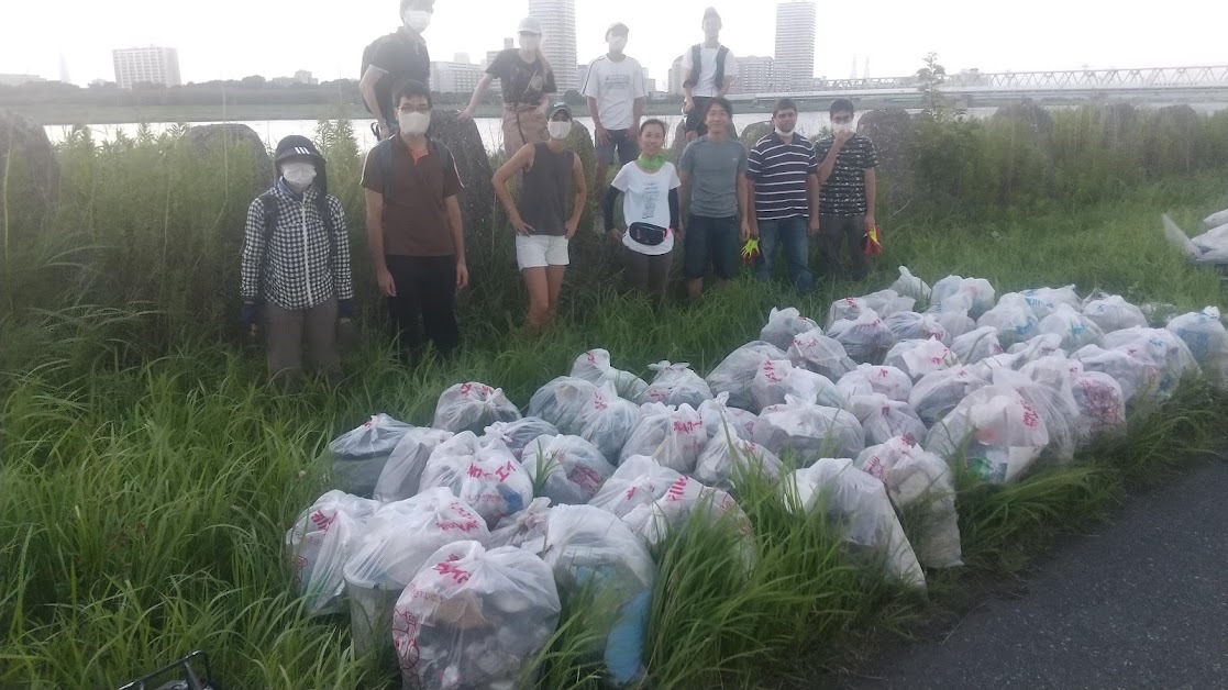 Arakawa River Clean Up August 1, 2021 – Tokyo River Friends